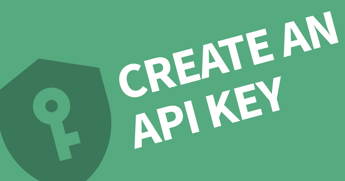 How To Create An Api Key In Directus