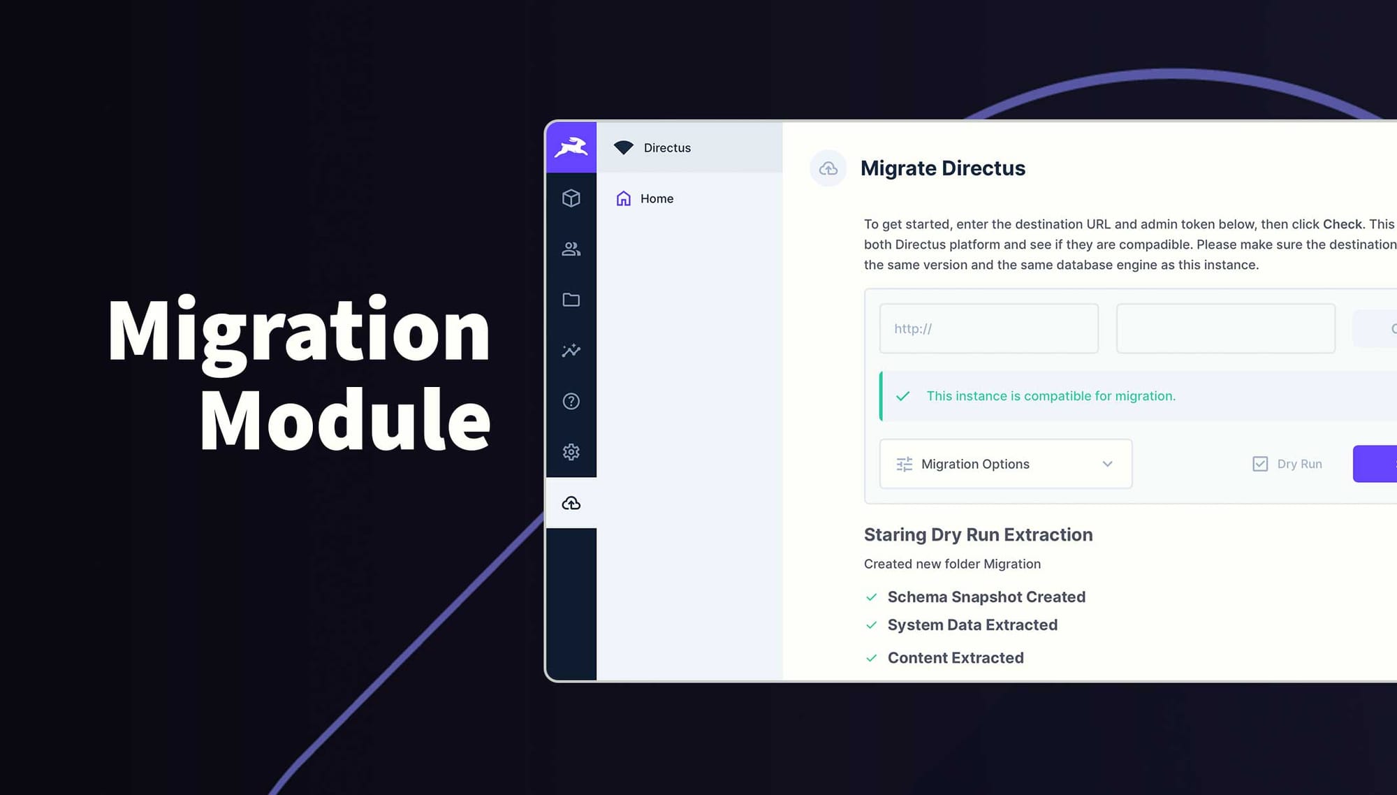 Directus Migration Module