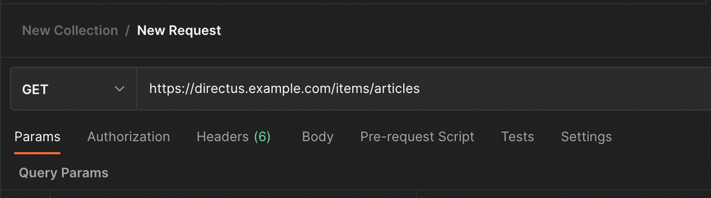 How to use Postman with Directus