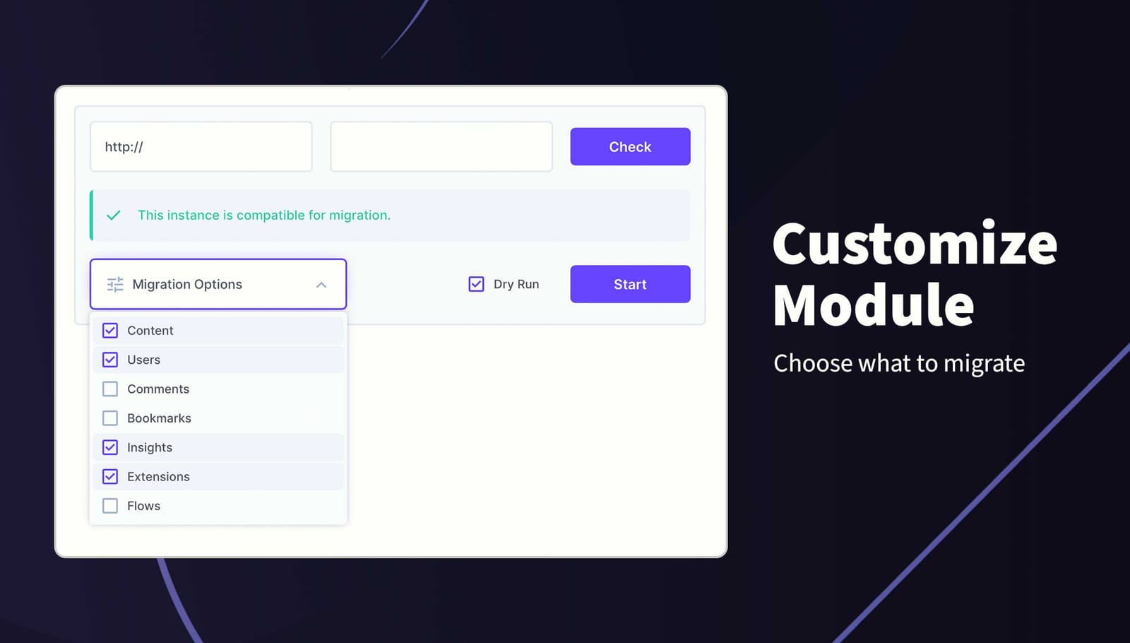 Directus Migration Module